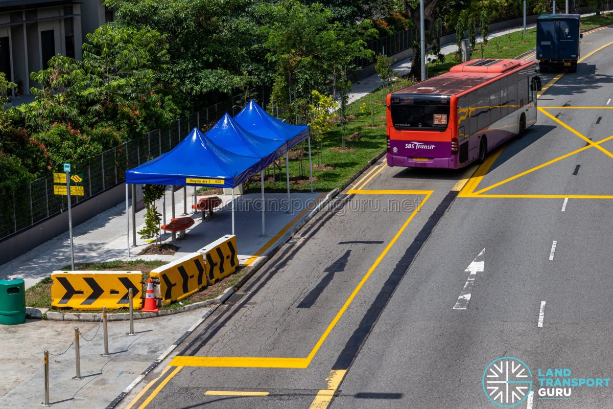 Temporary Bus Stop 63341 (Jun 2024) | Land Transport Guru