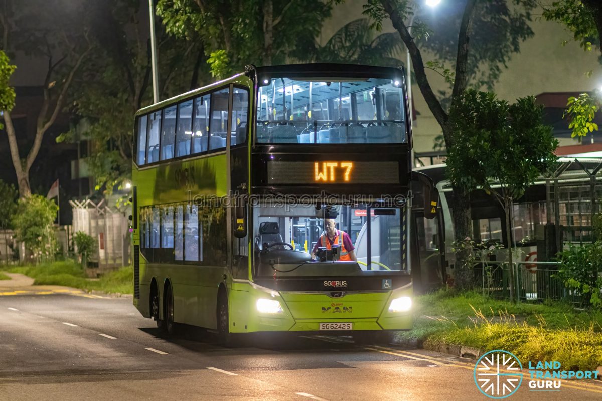 WT 7 – SMRT Buses MAN A95 Euro 6 (SG6242S) | Land Transport Guru