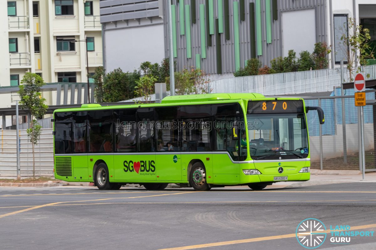 Bus 870 – Tower Transit Mercedes-Benz Citaro (SBS6300X) | Land ...