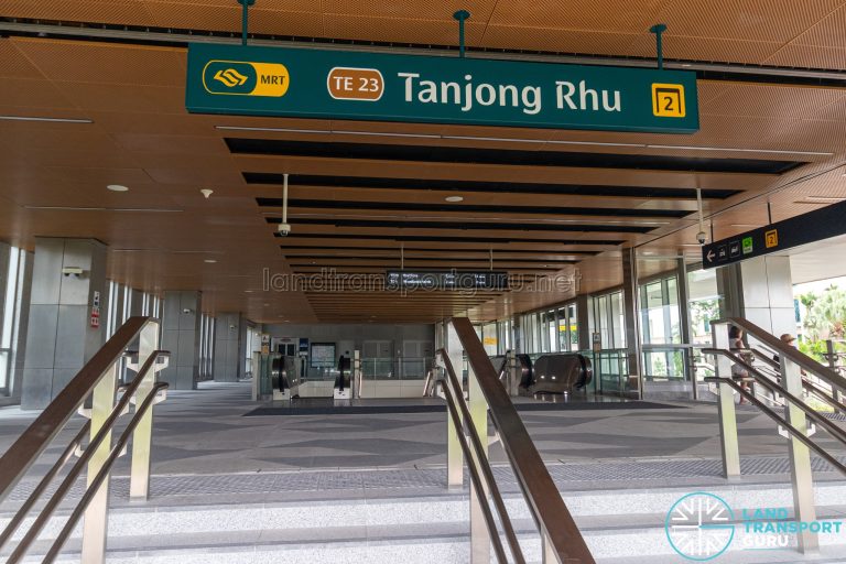 Tanjong Rhu MRT Station – Exit 2 | Land Transport Guru