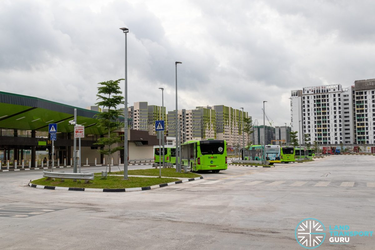 Tengah Bus Interchange – Driveway & Parking Lots | Land Transport Guru