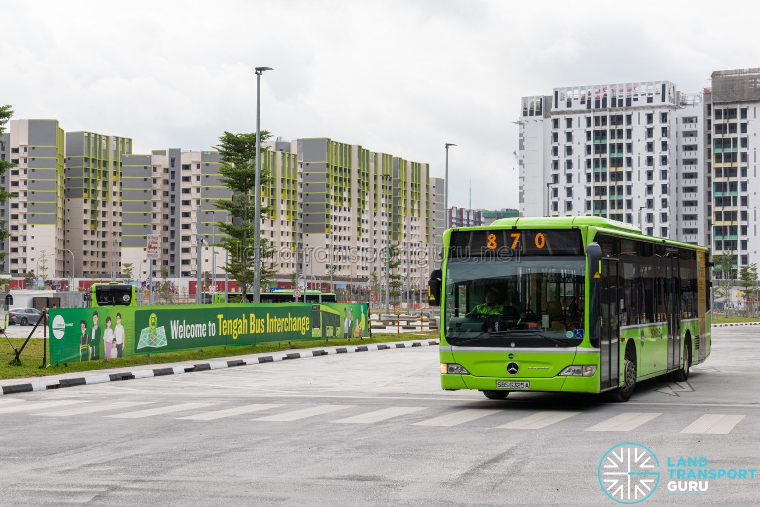 Tengah Bus Interchange – Bus Service 870 | Land Transport Guru