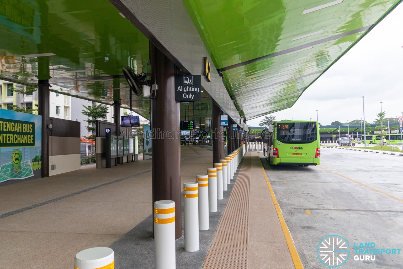 Tengah Bus Interchange – Alighting Berths | Land Transport Guru