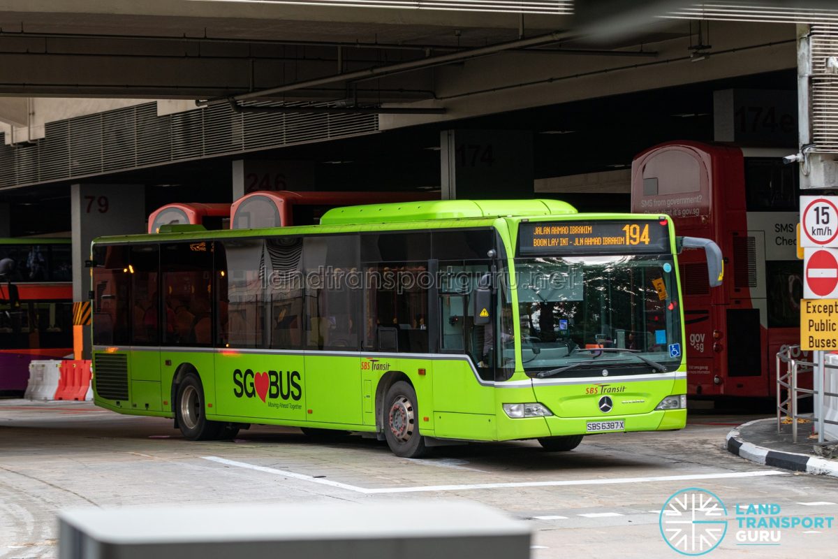 Bus 194 – SBS Transit Mercedes-Benz Citaro (SBS6387X) | Land Transport Guru