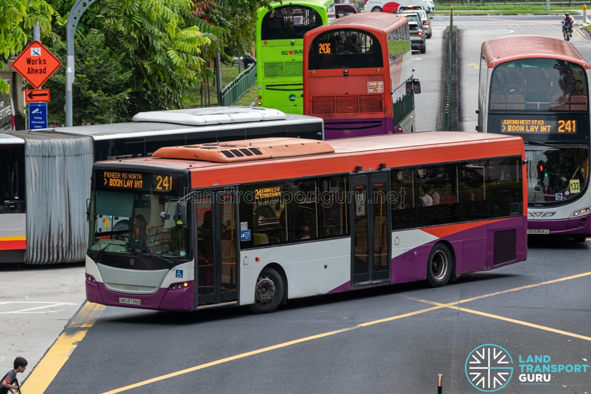 Bus 241 – SBS Transit Scania K230UB Euro V (SBS8738D) | Land Transport Guru