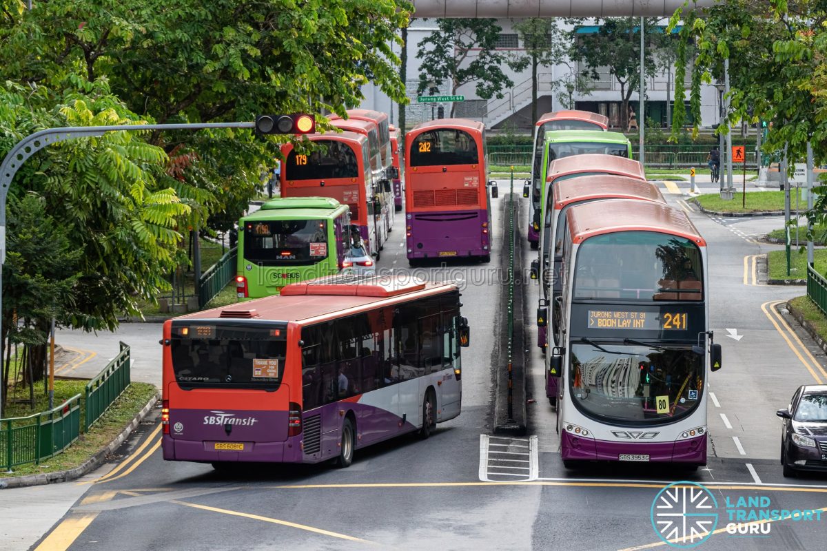 Boon Lay Int buses Aug24 (1) | Land Transport Guru