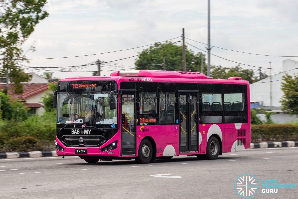 MDV 2657 – BAS.MY Melaka T12 | Land Transport Guru