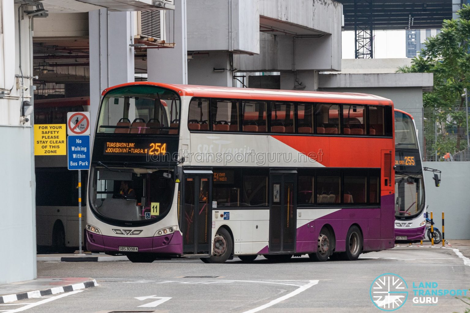 Bus 254 – SBS Transit Volvo B9TL Wright (SBS3098A) | Land Transport Guru