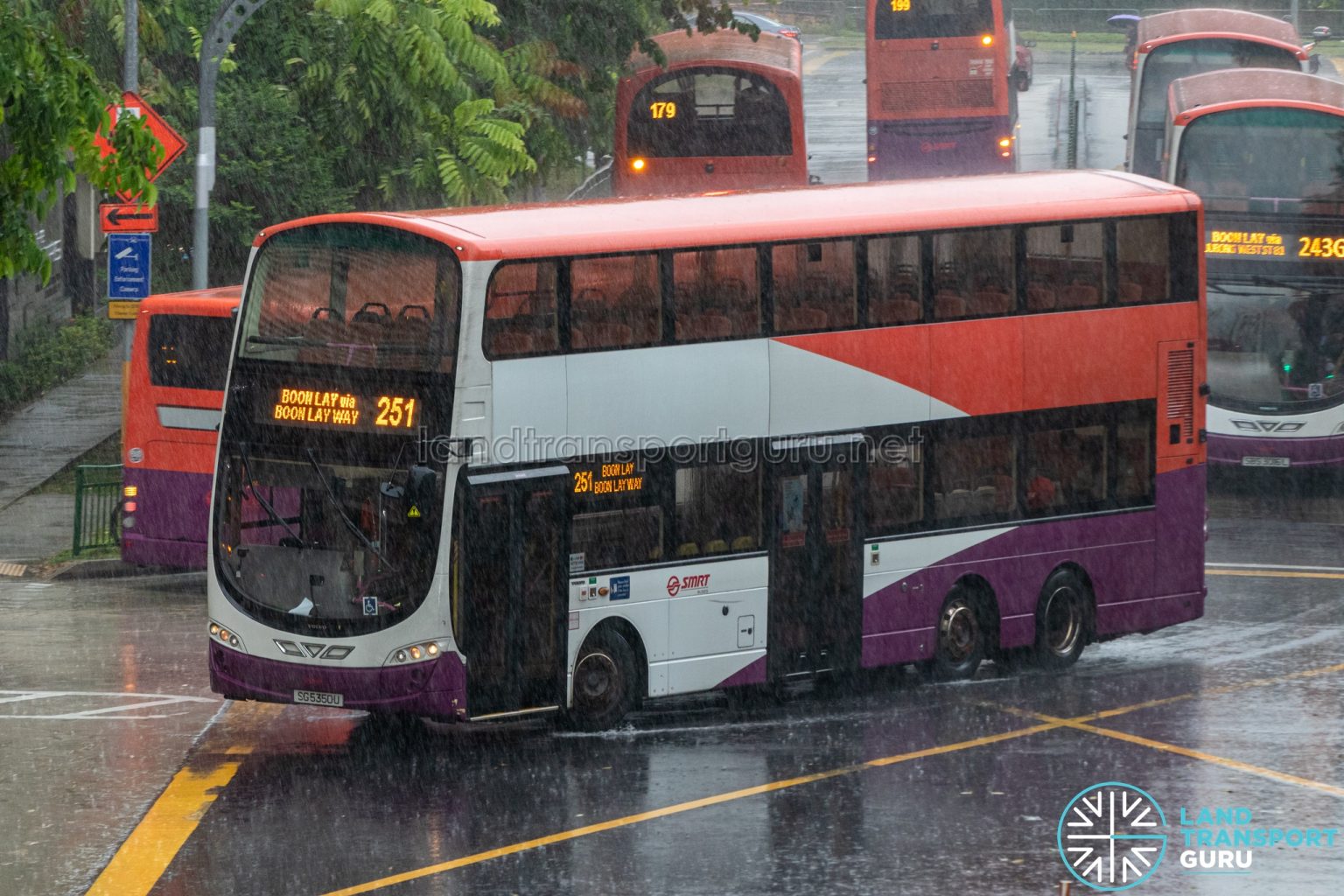 Bus 251 – SMRT Buses Volvo B9TL Wright (SG5350U) | Land Transport Guru