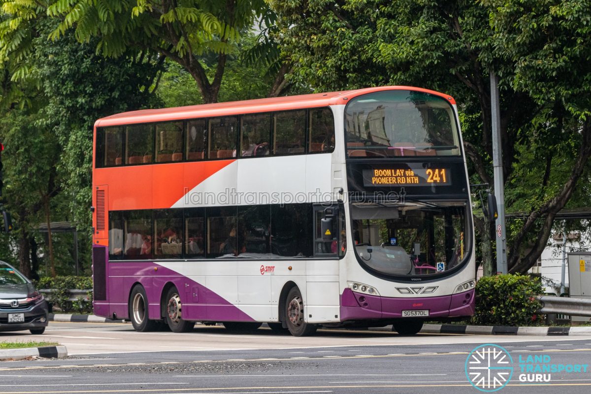 SMRT Feeder Bus Service 241 | Land Transport Guru