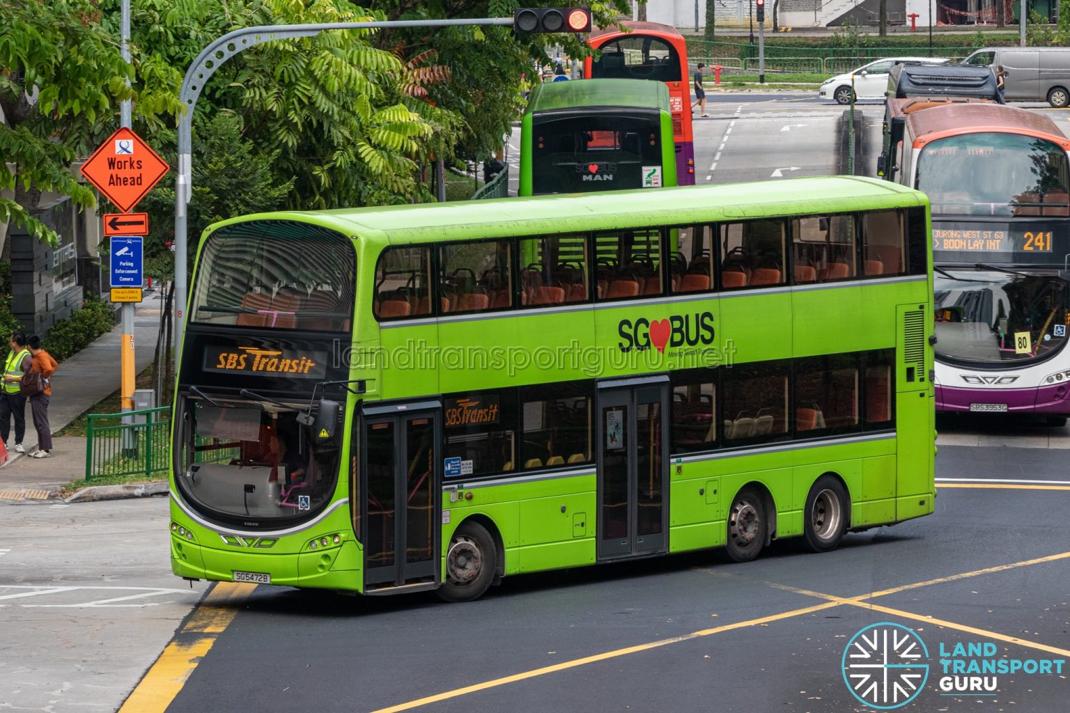SBS Transit Logo – SBS Transit Volvo B9TL Wright (SG5472B) | Land ...