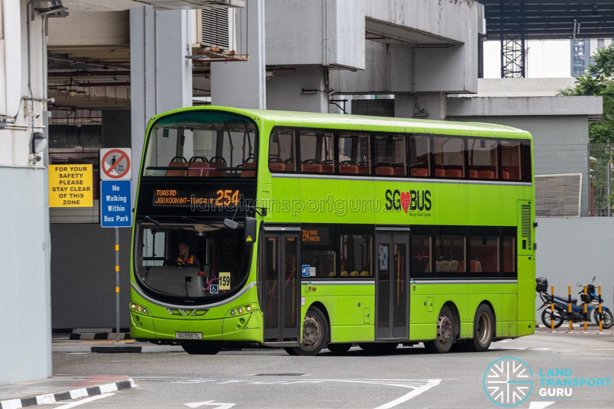 SMRT Bus Service 254 | Land Transport Guru