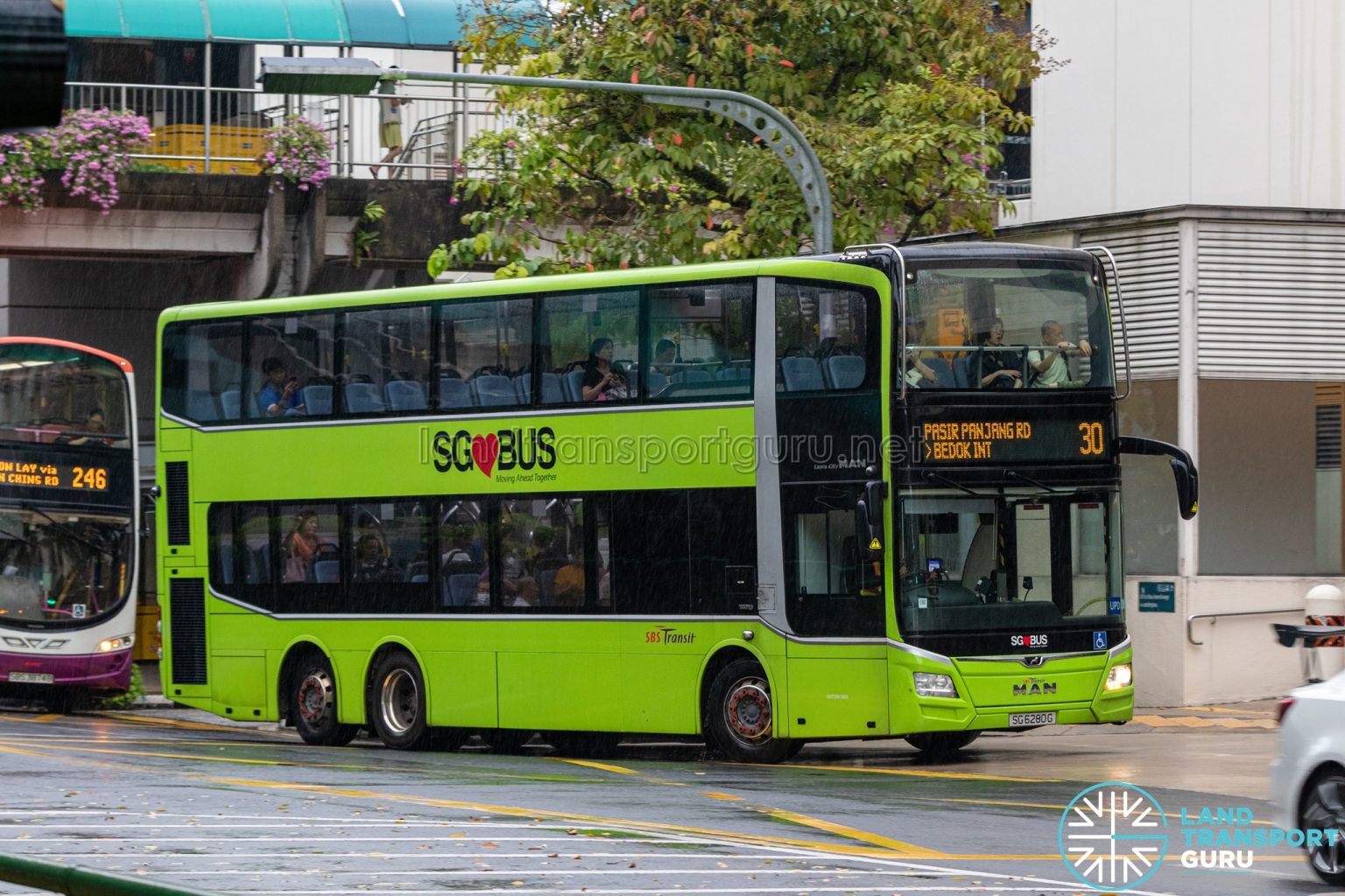 Bus 30 – SBS Transit MAN A95 Euro 6 (SG6280G) | Land Transport Guru