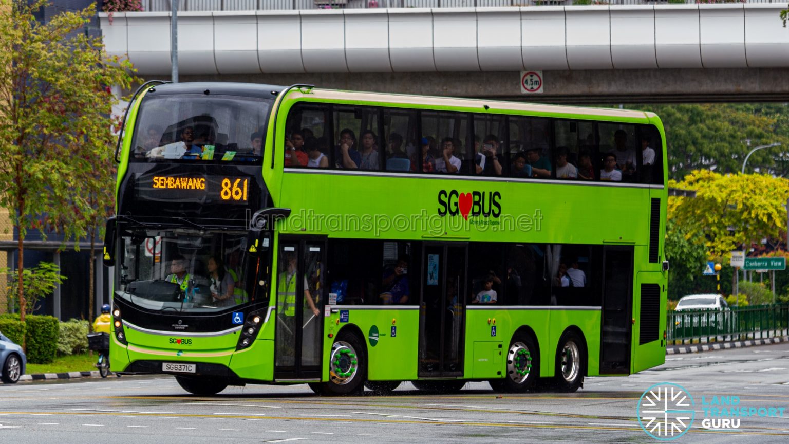 Tower Transit Bus Service 861 | Land Transport Guru
