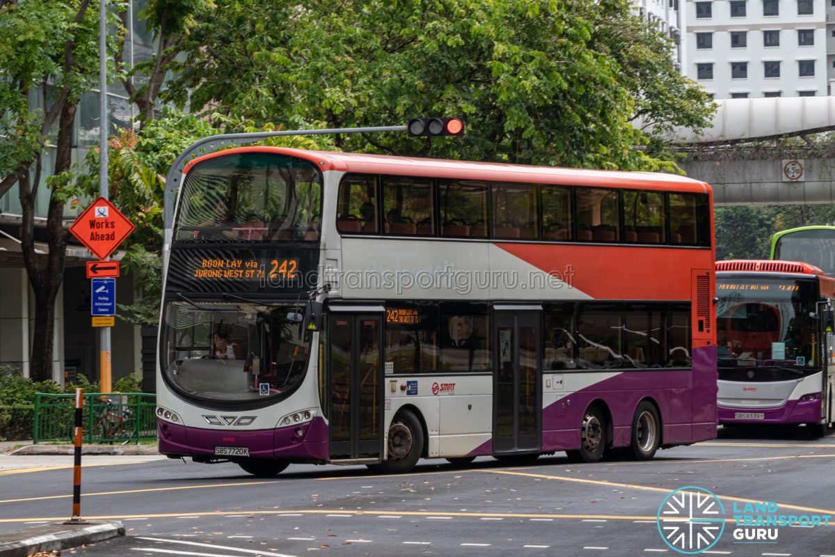 SMRT Feeder Bus Service 242 | Land Transport Guru