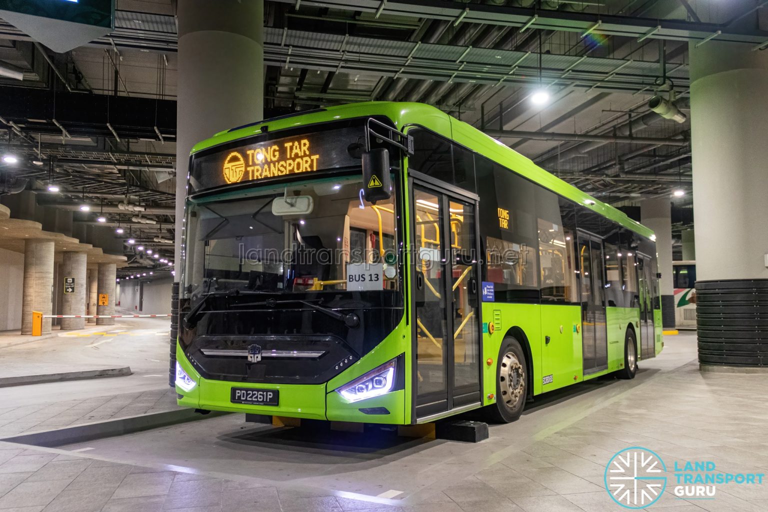 Zhongtong LCK6126EVG (N12) (LTA Trial Bus) | Land Transport Guru