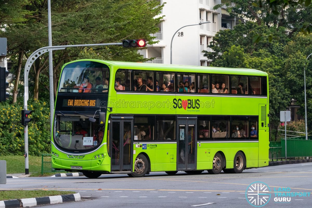EWL Bridging Bus – Tower Transit Volvo B9TL Wright (SBS3342P) | Land ...