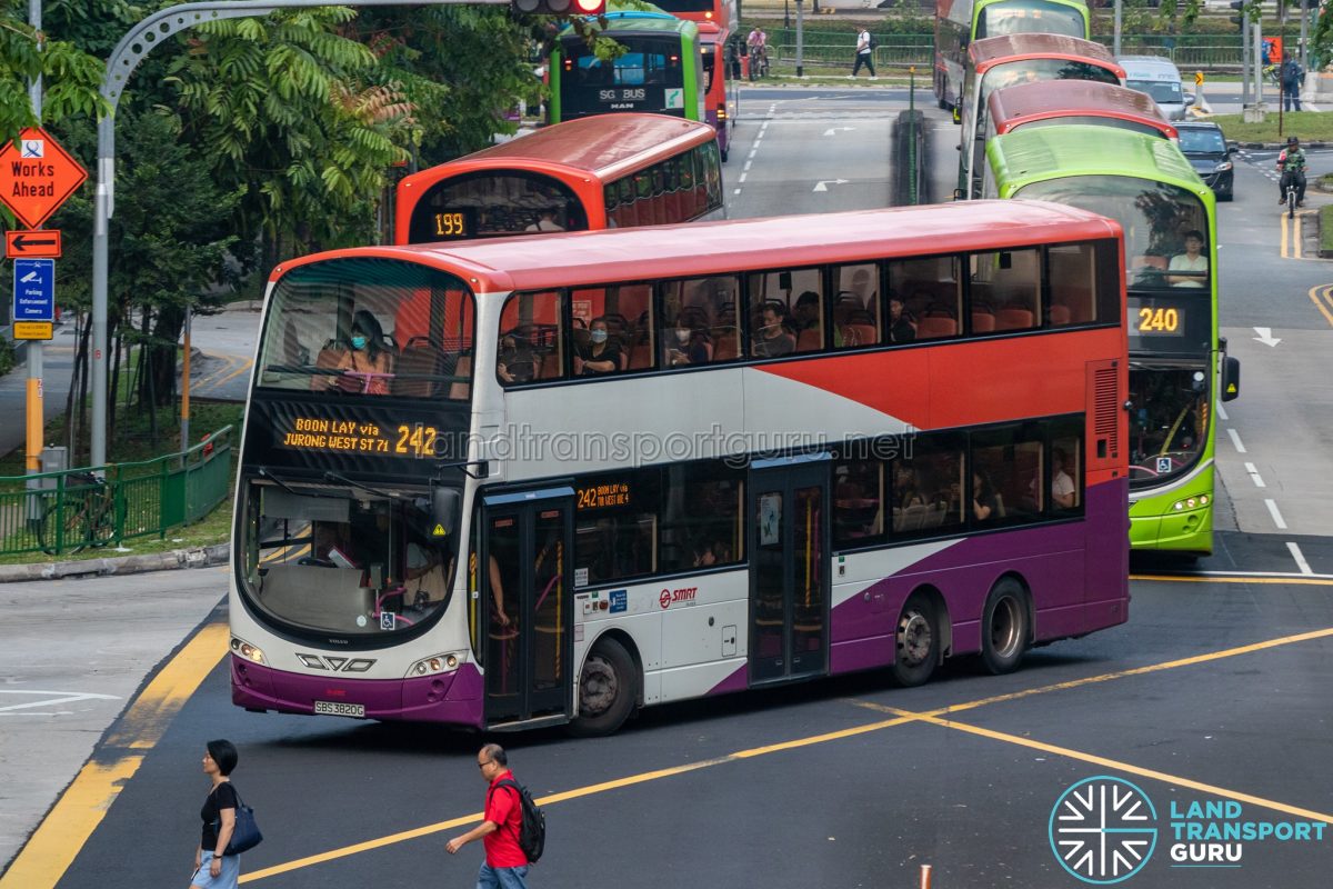 Bus 242 – SMRT Buses Volvo B9TL Wright (SBS3820G) | Land Transport Guru
