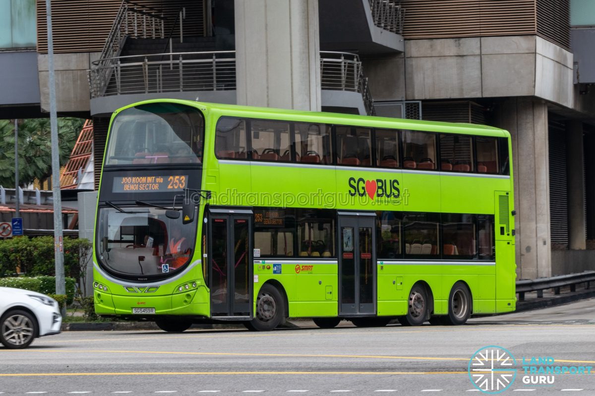 Bus 253 – SMRT Buses Volvo B9TL Wright (SG5459R) | Land Transport Guru