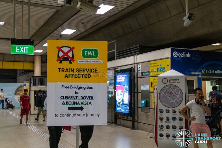 2024 East-West MRT Line disruption (25–30 Sep) | Land Transport Guru