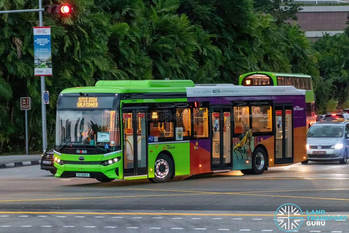 Buses exhibited at SITCE 2024 | Land Transport Guru