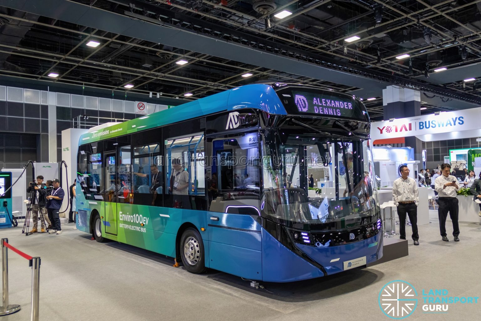 Buses exhibited at SITCE 2024 | Land Transport Guru