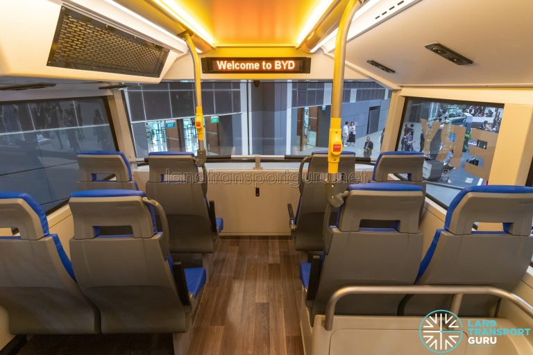 BYD B12DS 3-Door double-deck bus for Singapore | Land Transport Guru