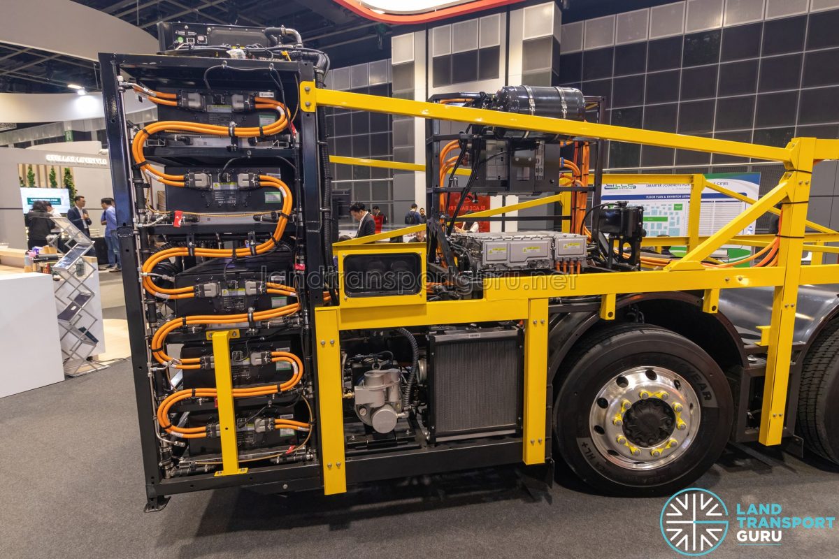 BYD B12DS chassis – Rear offside components | Land Transport Guru