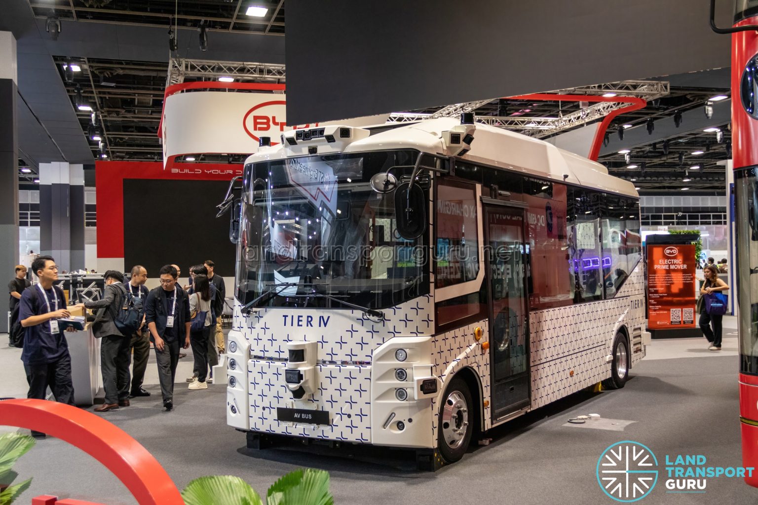TIER IV Minibus 2.0 exhibited at SITCE 2024 (BYD J6) | Land Transport Guru
