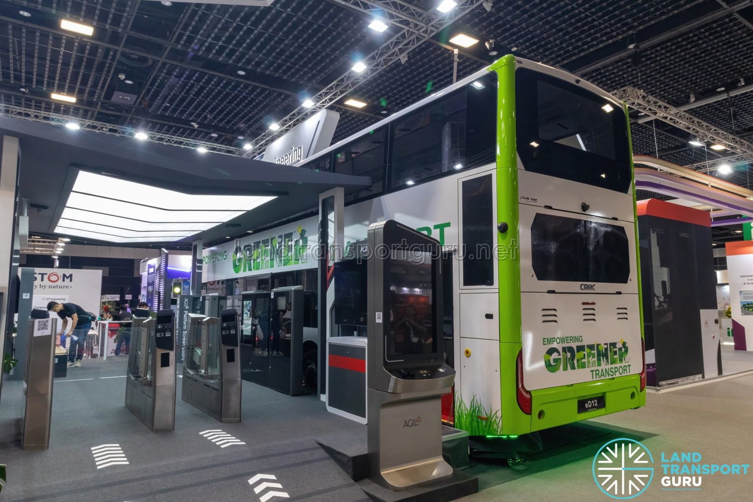 CRRC eD12 3-Door double-deck bus for Singapore | Land Transport Guru