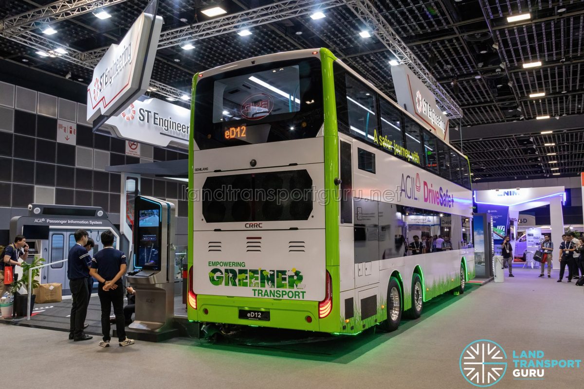 CRRC eD12 3-Door double-deck bus for Singapore | Land Transport Guru