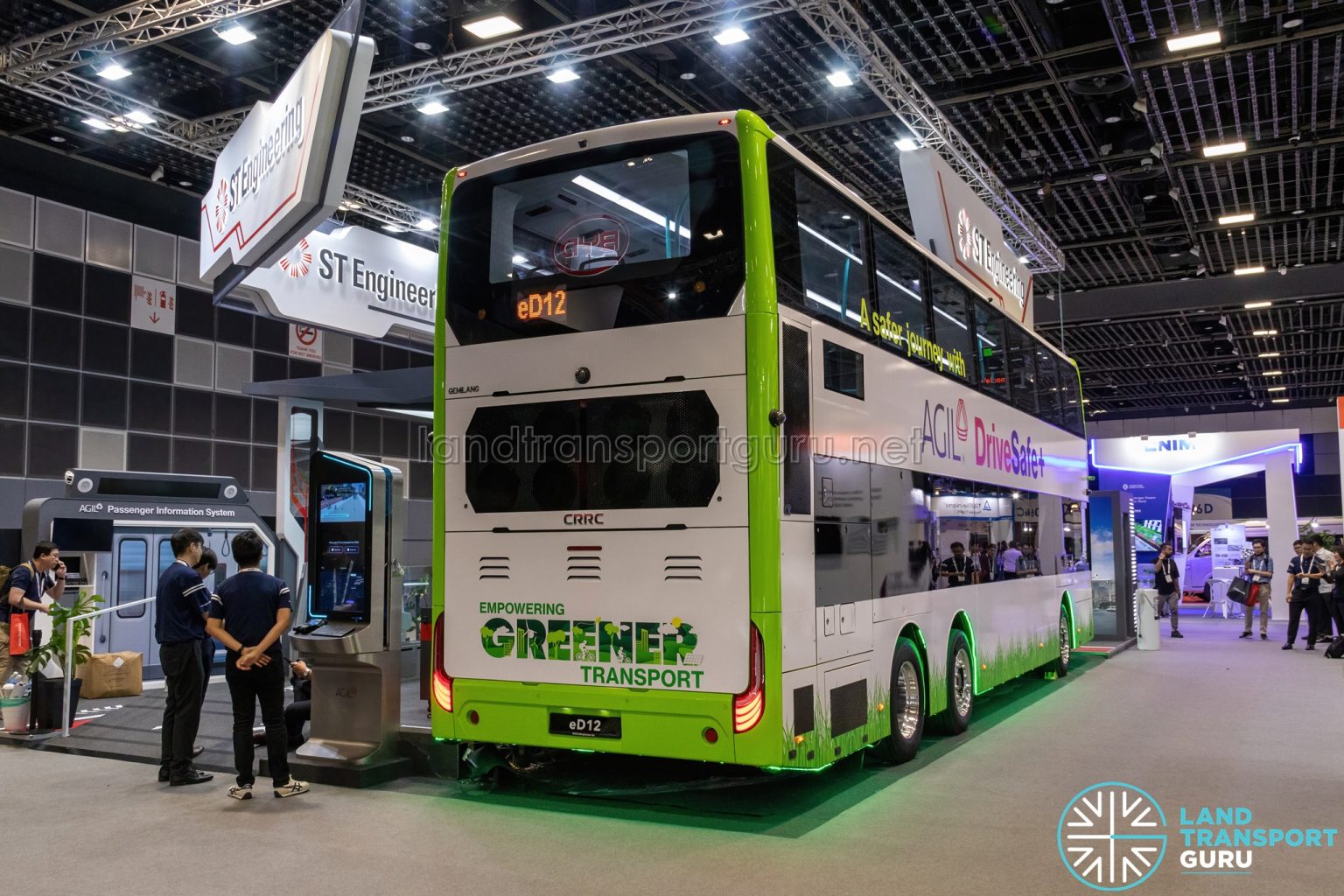 CRRC eD12 3-Door double-deck bus for Singapore | Land Transport Guru