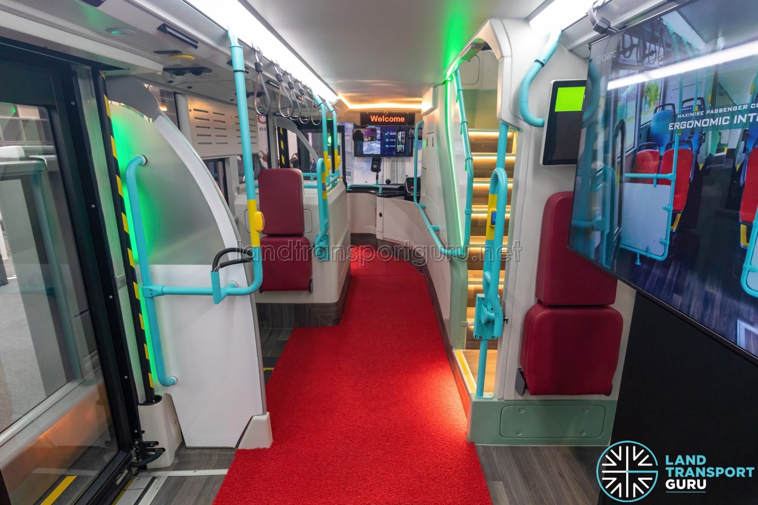 CRRC eD12 3-Door double-deck bus for Singapore | Land Transport Guru