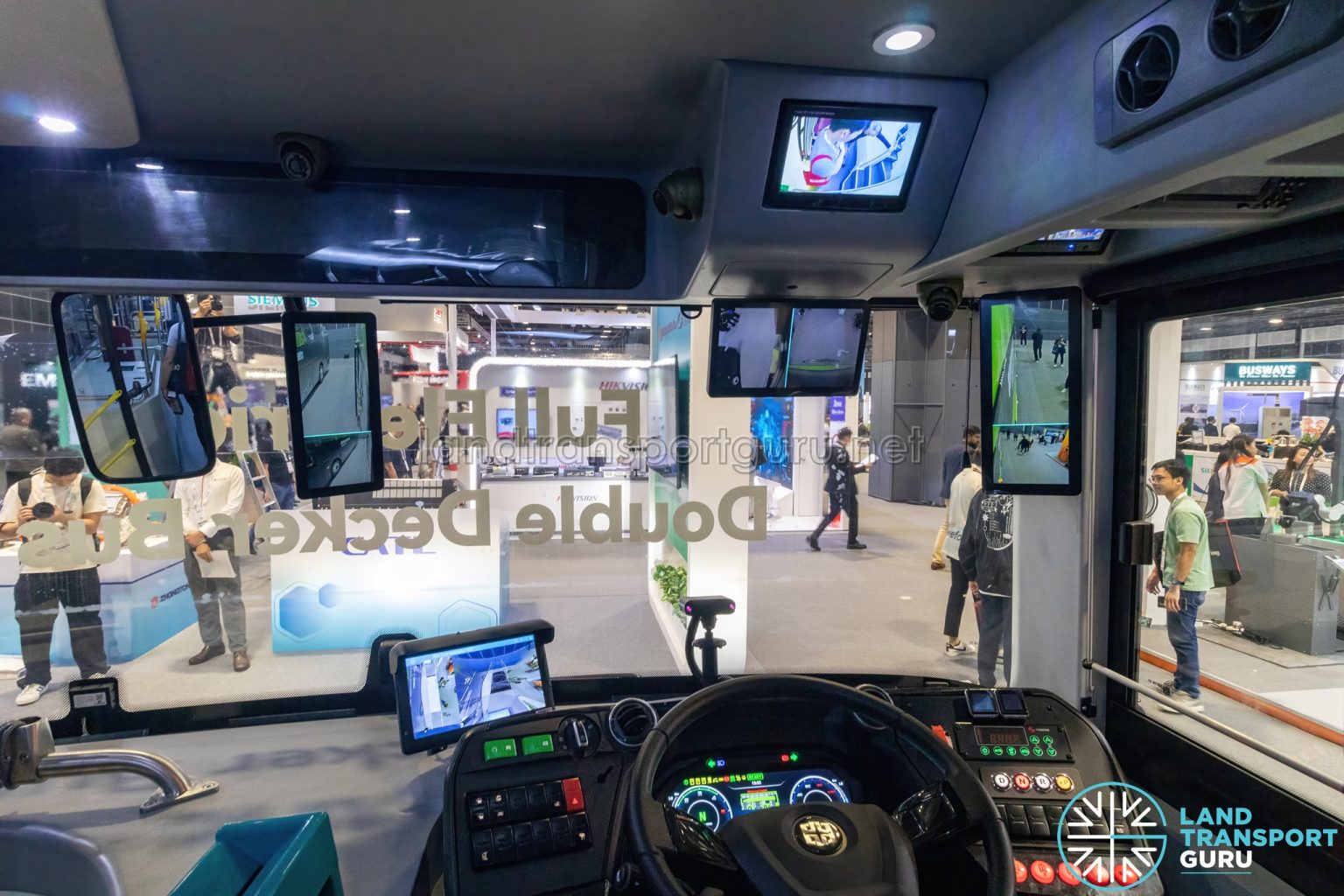 Zhongtong LCK6126EVGS (N12D) — Electric Double-deck bus for Singapore ...