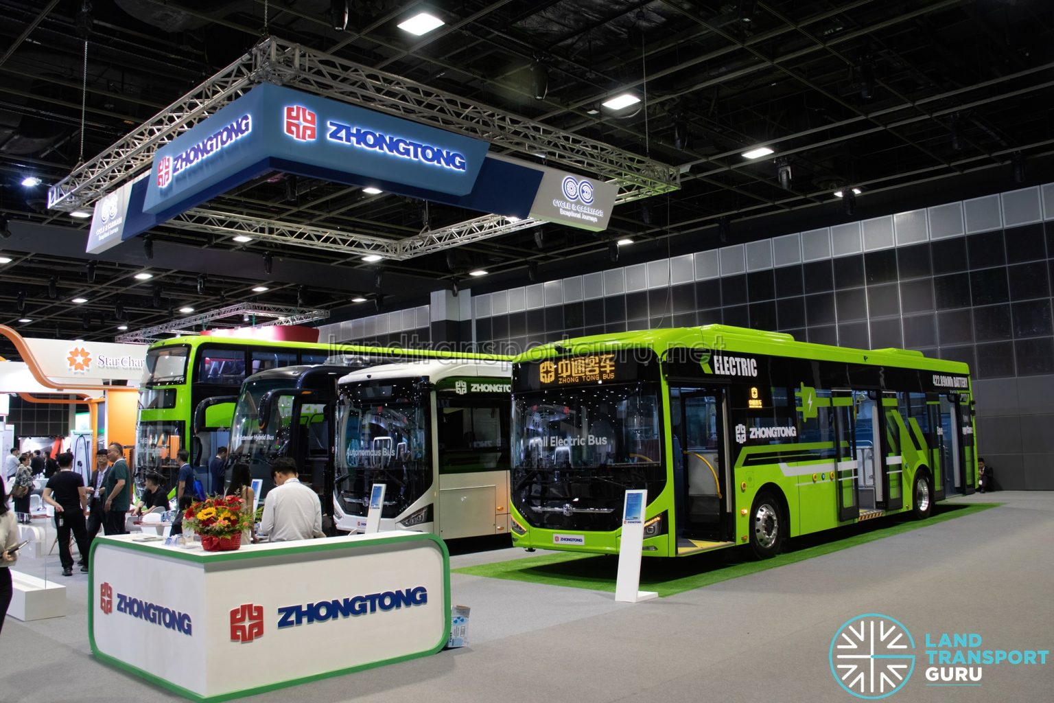 Buses exhibited at SITCE 2024 | Land Transport Guru