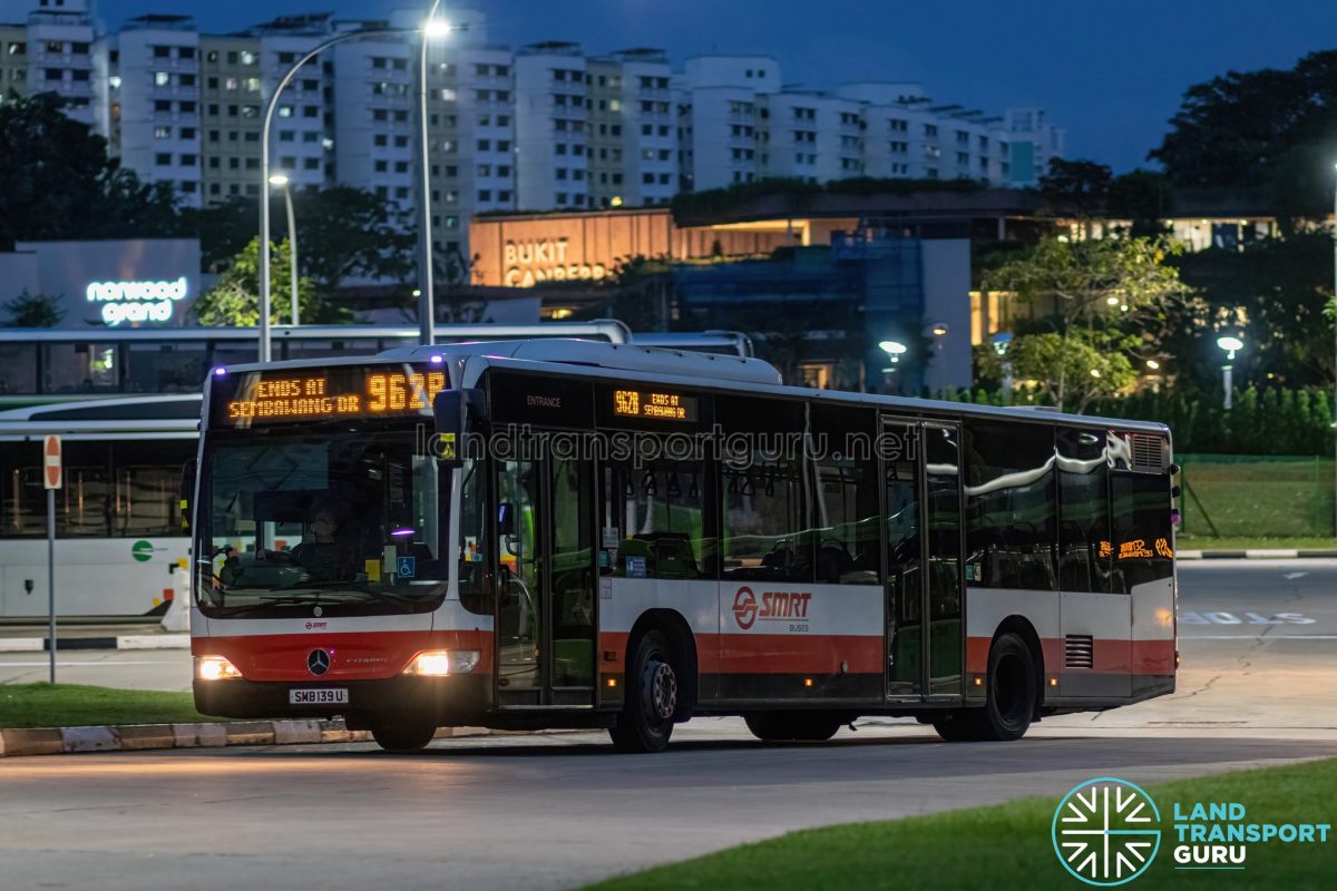 Bus 962B – SMRT Buses Mercedes-Benz Citaro (SMB139U) | Land Transport Guru
