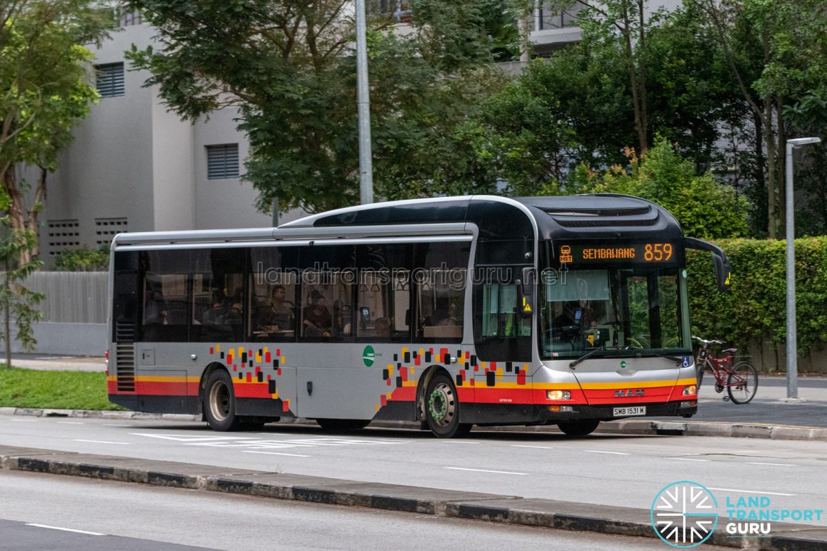 Bus 859 – Tower Transit MAN A22 (SMB1531M) | Land Transport Guru