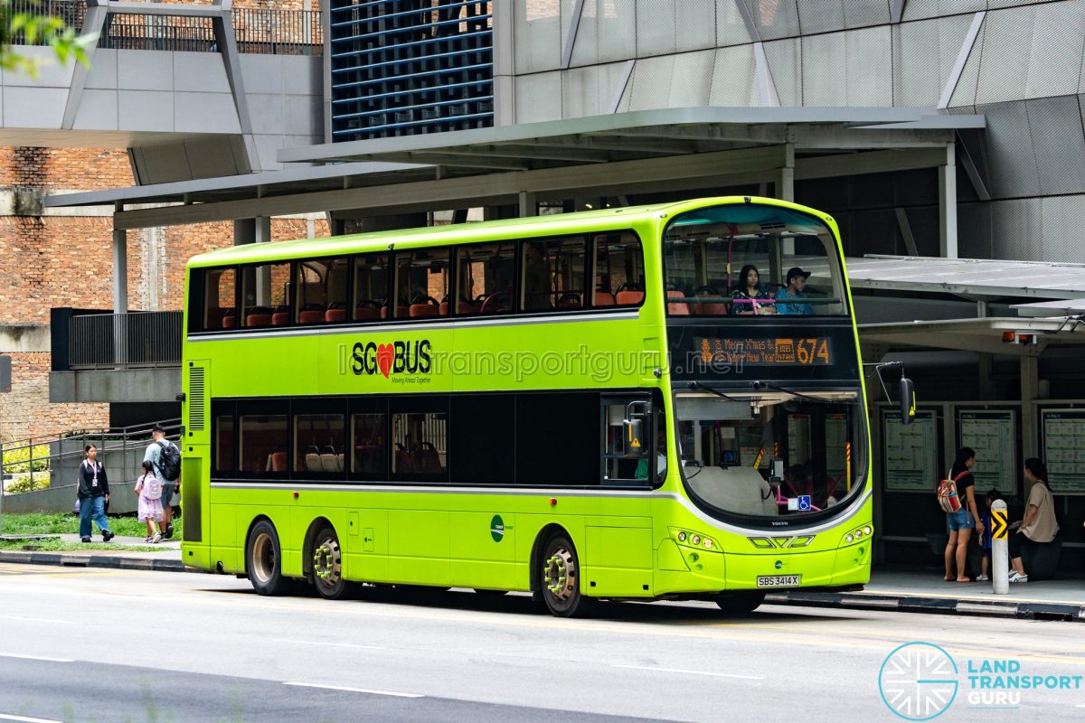 Tower Transit City Direct Bus Service 674 | Land Transport Guru