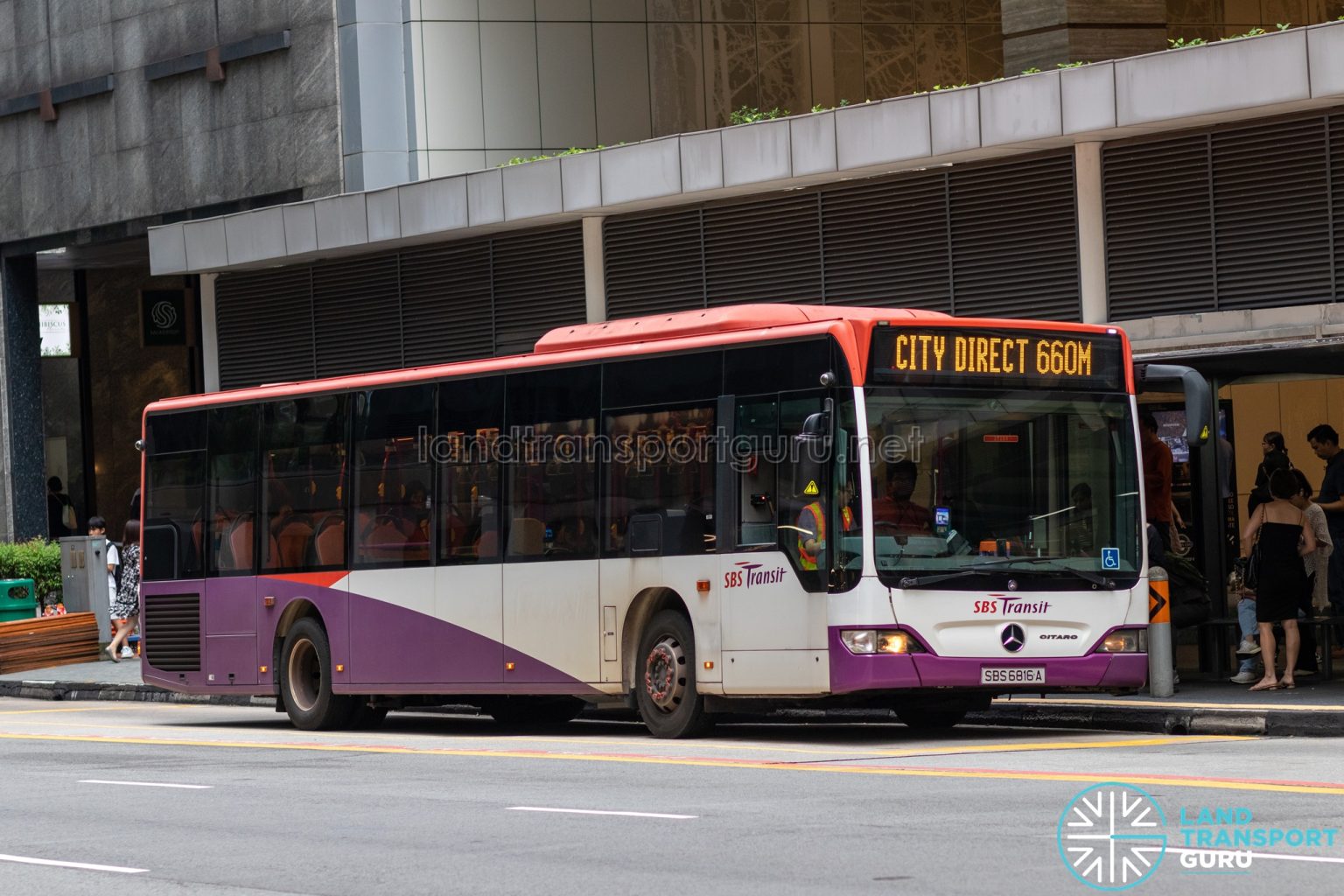 SBS Transit City Direct Bus Service 660M | Land Transport Guru