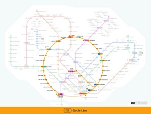 Circle Line System Map (Dec 2024) [Image: LTA] | Land Transport Guru