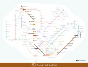 Thomson-East Coast Line System Map (Dec 2024) [Image: LTA] | Land ...