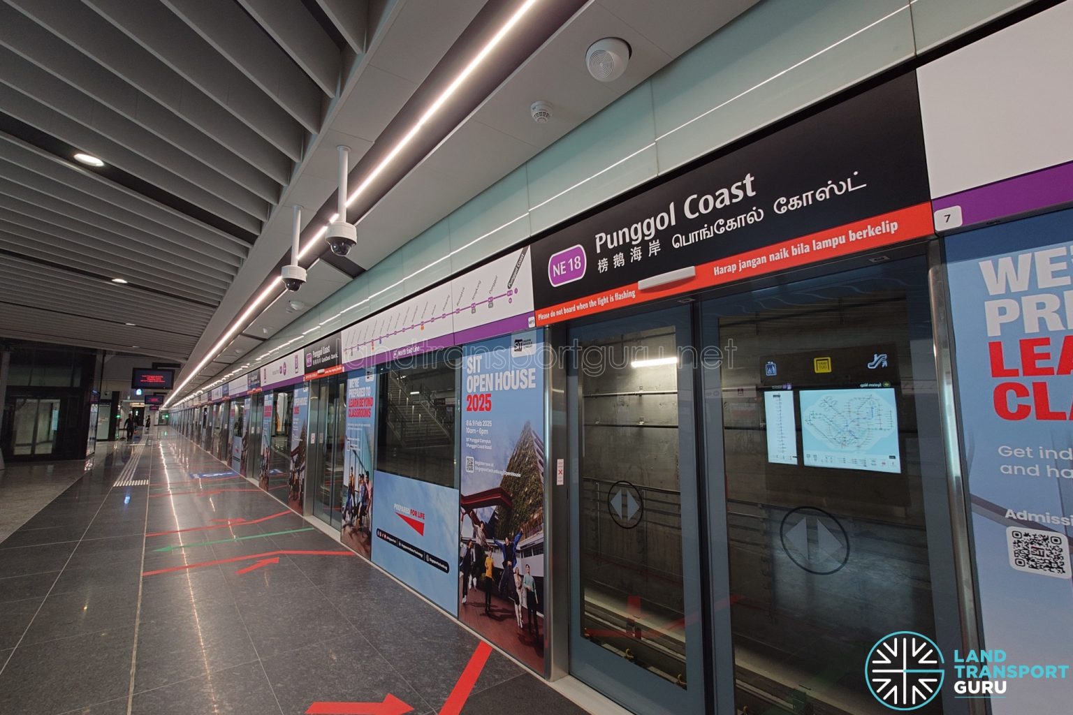 Punggol Coast MRT Station – Platform B | Land Transport Guru