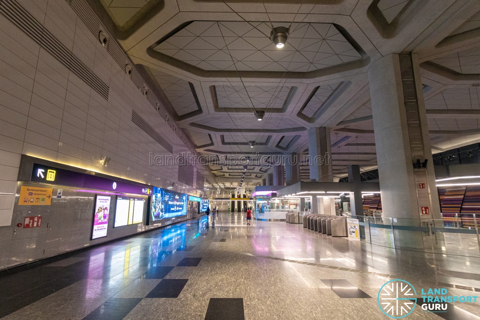 Punggol Coast MRT Station – Concourse | Land Transport Guru