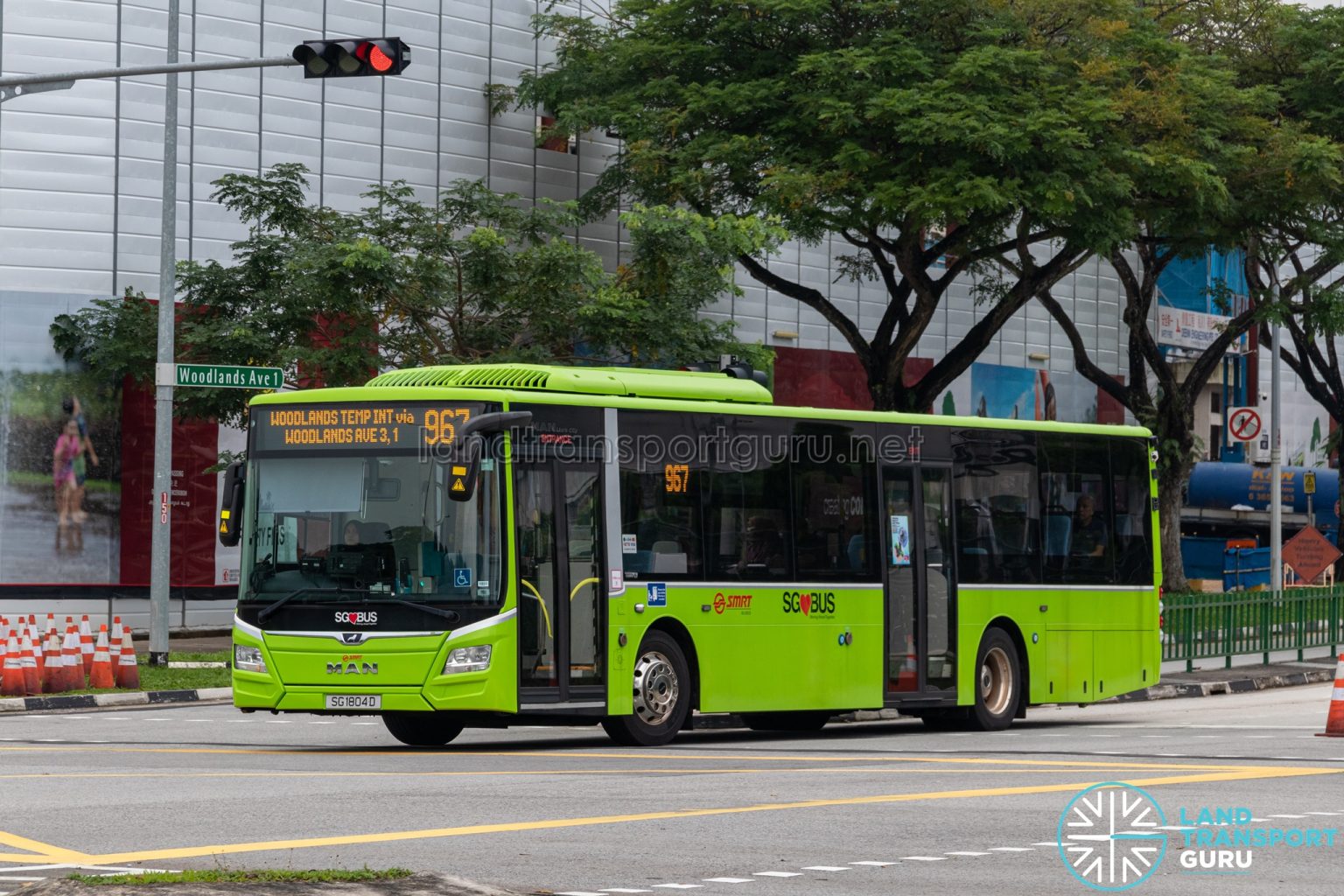 SMRT Bus Service 967 | Land Transport Guru