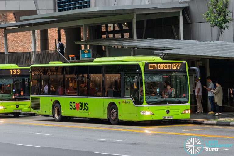 SBS Transit City Direct Bus Service 677 | Land Transport Guru