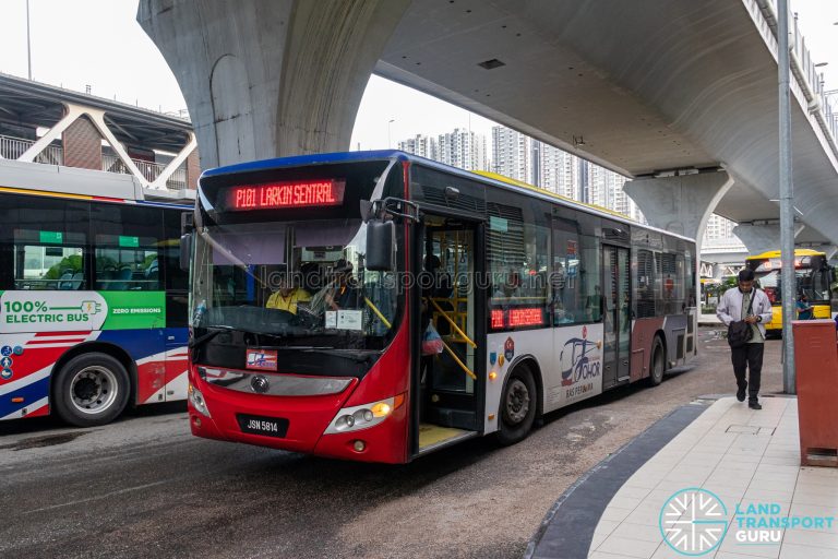 Bas Muafakat Johor Bus Service P101 | Land Transport Guru