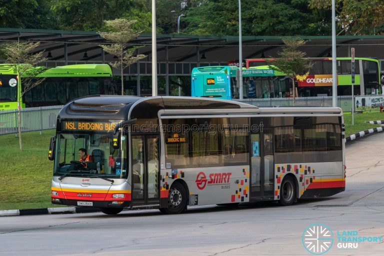 NSL Bridging Bus – SMRT Buses MAN A22 (SMB284H) | Land Transport Guru