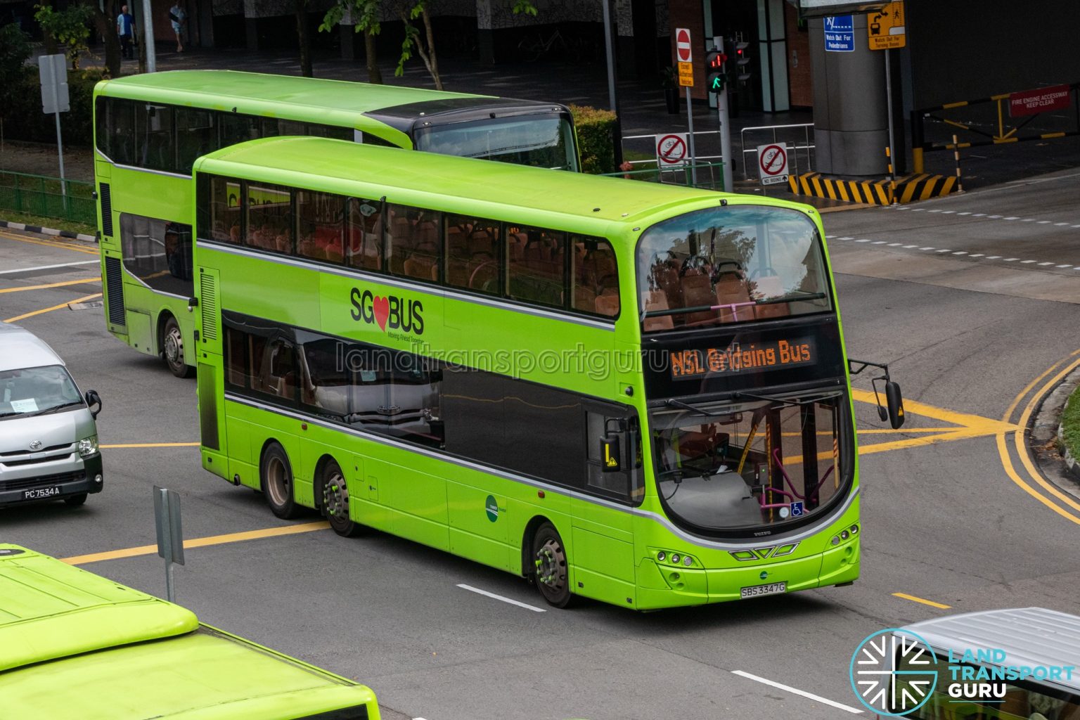NSL Bridging Bus – Tower Transit Volvo B9TL Wright (SBS3347G) | Land ...