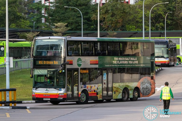 NSL Bridging Bus – Tower Transit MAN A95 (SMB5892U) | Land Transport Guru
