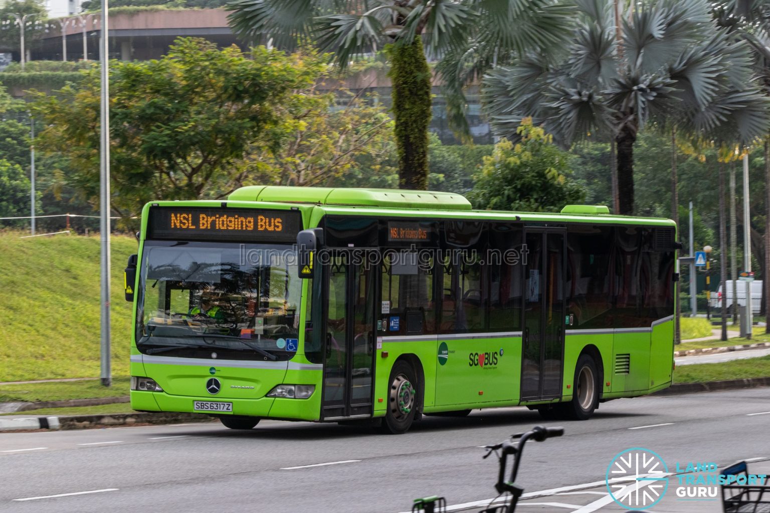 NSL Bridging Bus – Tower Transit Mercedes-Benz Citaro (SBS6317Z) | Land ...
